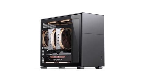 Vỏ Case JONSBO D STD Black tối giản nhỏ gọn Vỏ Case JONSBO D STD Black tối giản nhỏ gọn