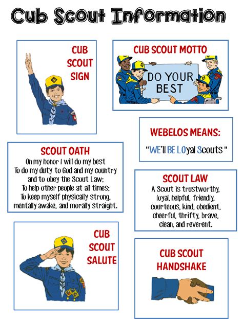 Cub Scout Printables Free