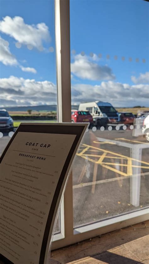 Menu At Goat Gap Cafe Clapham Cum Newby