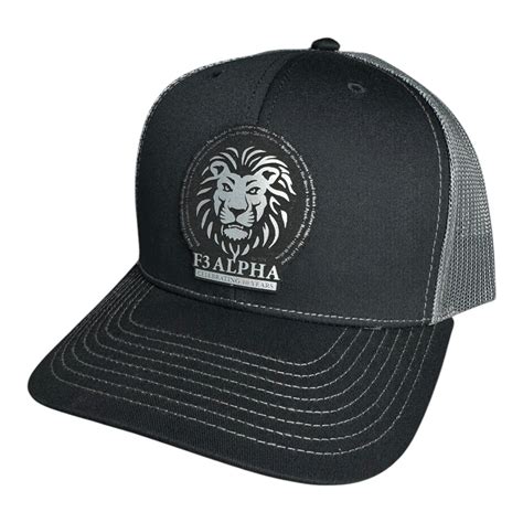 F3 Alpha 10 Year Anniversary Leatherette Patch Hat Pre Order March 202