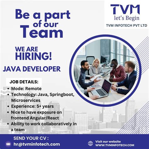 Hiring Javadeveloper Seniorjavadeveloper Springboot Microservices