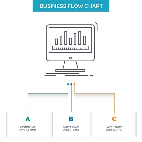 analytics processing dashboard data stats business flow chart