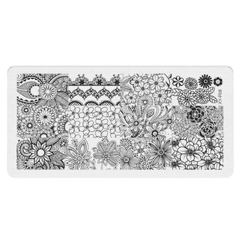 16 видов стилей горячая пластина для стемпинга для нейл арта стальной уплотнитель для ногтей