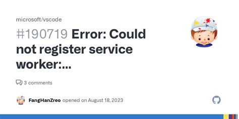 Error Could Not Register Service Worker Invalidstateerror Failed To