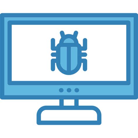 Bug Generic Blue Icon