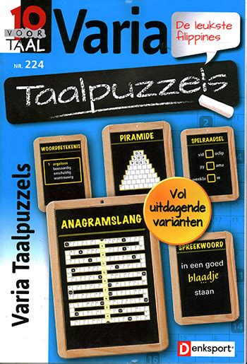 10 Voor Taal Varia Taalpuzzels 224 2022 Online Bestellen Bij Aboland