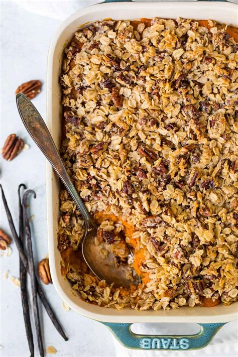 Healthy Sweet Potato Casserole