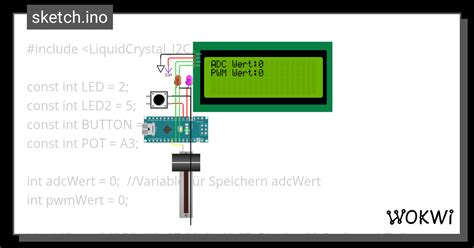 Potentiometer Pwm Mit Lcd Wokwi Esp32 Stm32 Arduino Simulator