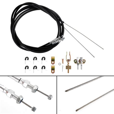 Cpp Universal Rear Parking Brake Emergency E Brake Cable Fit Wilwood