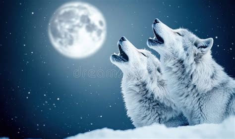 Arctic Wolves Howling Wallpapers