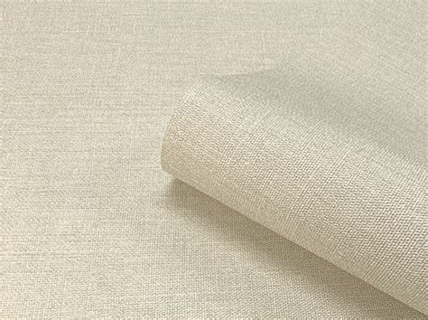 Detailed Texture Hessian Design Cream Wallpaper Johns