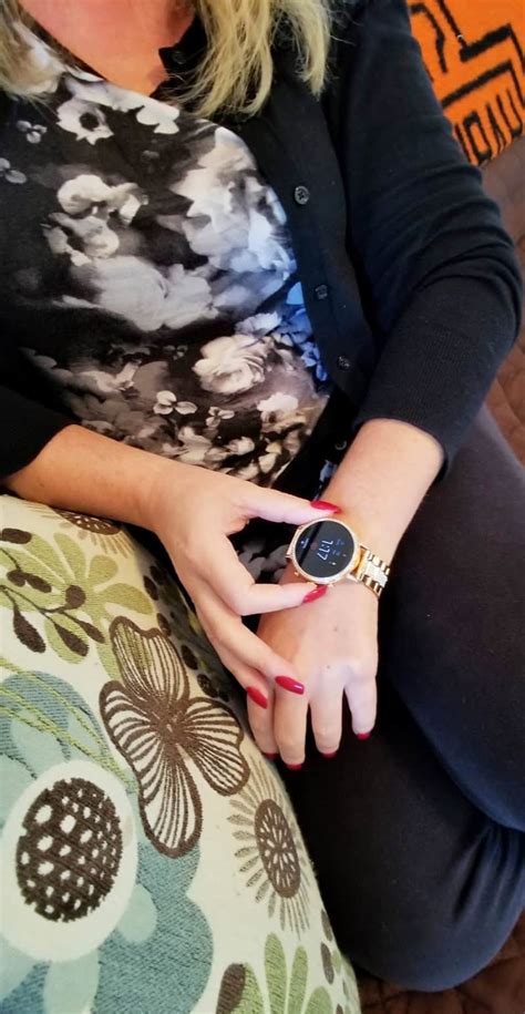 Making Every Minute Count With A Fossil Women S Smart Watch Wear OS By Google About A Mom