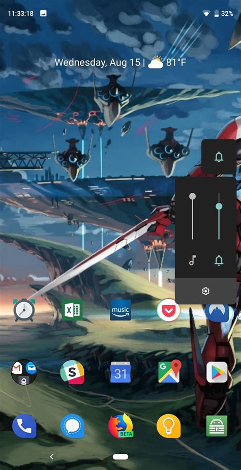 make the volume buttons control ringtones and notifications again in