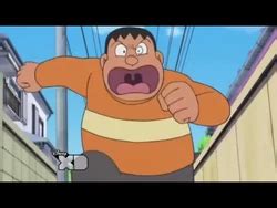Angry Gian Doraemon