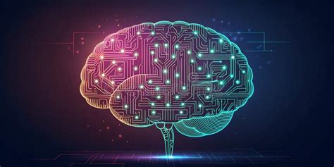 Large Language Model Artificial Intelligence Optimization Stylized Brain Formed from Lines of ...
