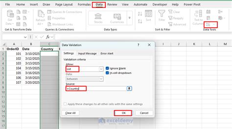 3 Data Validation Techniques For Building Error Proof Spreadsheets
