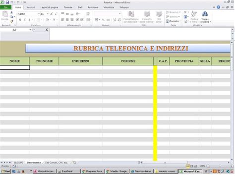 Programmi Excel Free Programmi Access Ed Excel