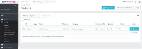 Backoffice Products Disappeared Under The Tab Catalog Products Configuring And Using