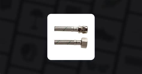 NEOPERL Tilslutningsslange DN8 3/8" 10C 300 mm • Pris