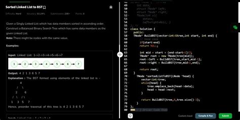 Day73 100daysofcoding Dsa Binarysearchtree Linkedlist Algorithms Sourav Bag