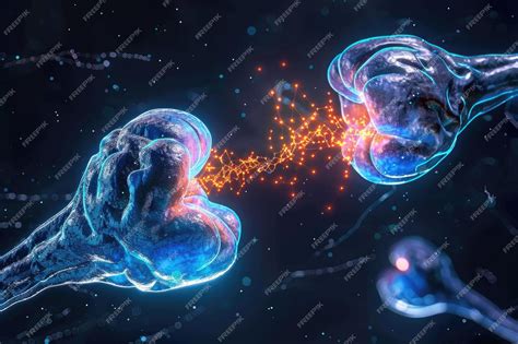 Premium Photo Neural Connection Nerve Synapse Intricate Junction Where Nerve Cells Communicate