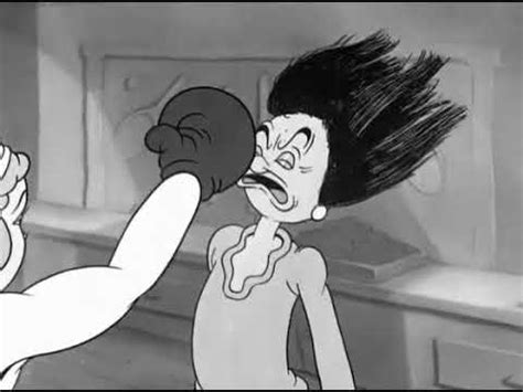 Popeye The Sailor Never Kick A Woman Youtube