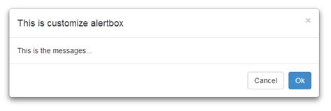 Create A Customized Alert Box In C Asp Net Stack Overflow