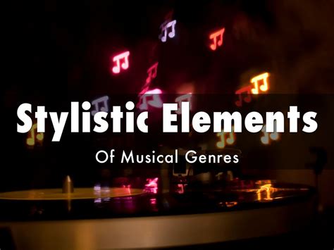 Stylistic Elements By Andy Harris
