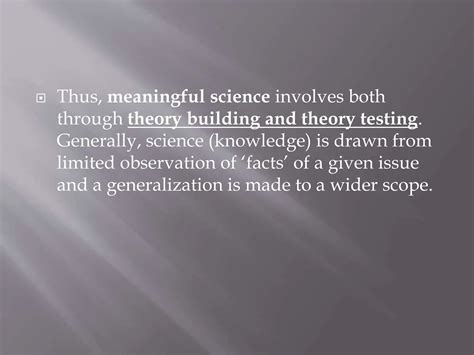 Deductive Theory Testing And Inductive Theory Building Ppt