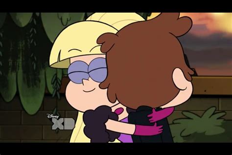 Dipper And Pacifica Hugging Gravity Falls Art Gravity Falls Au