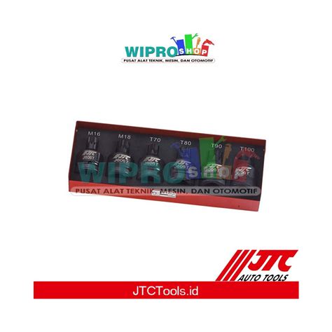 Jtc J606t 3 4 Inch 6pcs Impact Star And Spline Socket Set