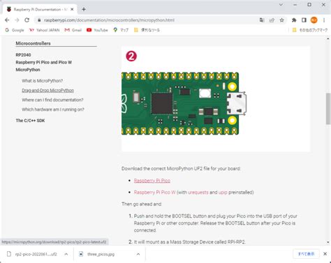 Raspbery Pi Pico 開発環境の準備 Positive Thinking
