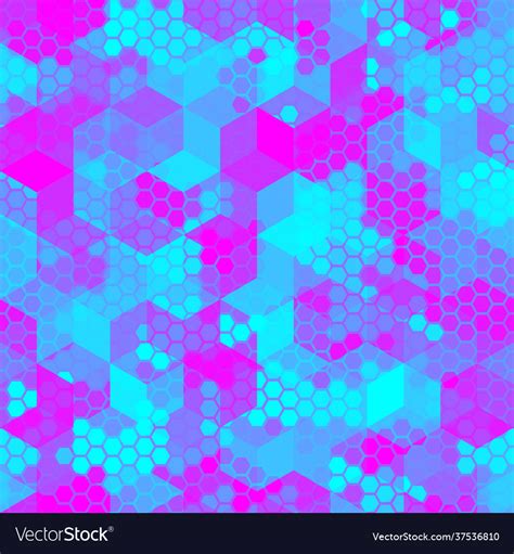 Trendy Low Poly Seamless Pattern Royalty Free Vector Image