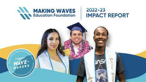 Sharing Our 2022 23 Impact Report Making Waves Academy