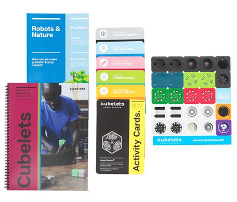 Cubelets Lesson Plan Bundle Launchpad Edition Grades 7 12 Ready2stem