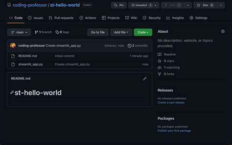 host your streamlit app for free