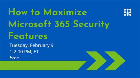 Microsoft 365 Security Features Free Training West Virginia Nonprofit Association