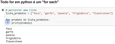 Estrutura de Repetição FOR no Python Como Criar um Loop