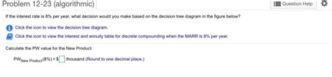 solved problem 12 23 algorithmic question help if the