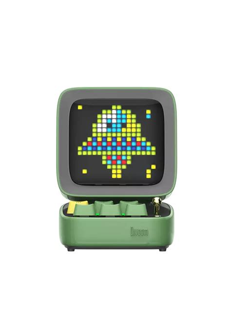 Buy Divoom Divoom Ditoo Pro Retro Pixel Art Led Bluetooth Speaker Green Online Zalora Malaysia