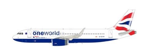 British Airways One World Airbus A320 Ardba86 G Euyr With Stand And