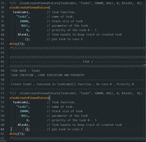 Esp32 Getting To The Core Of The Task Bar Sport Arduino Forum
