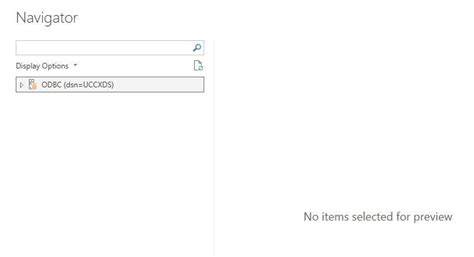 Solved Odbc Connection Successful On Power Bi But No Data Cisco