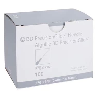Bd Precisionglide Hypodermic Needles 27 Gauge Vitality Medical