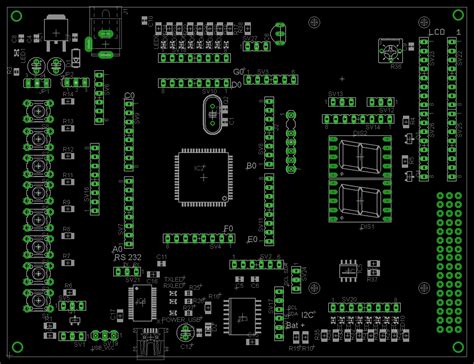 ATmega Development Board Electronics Lab