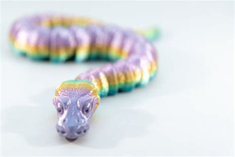 Articulated Ball Python Fidget Toy Stress Toy Sensory Toy Etsy