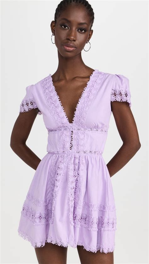 Peixoto Piper Mini Dress Shopbop Lavender Summer Mini Dress For
