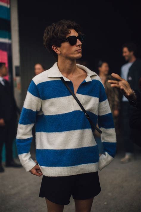 London Street Style Preppy Mens Fashion Spring Outfits Men Top