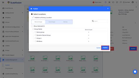 Remote File Transfer For Desktops With Content Management