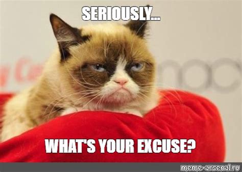 Meme Seriously Whats Your Excuse All Templates Meme